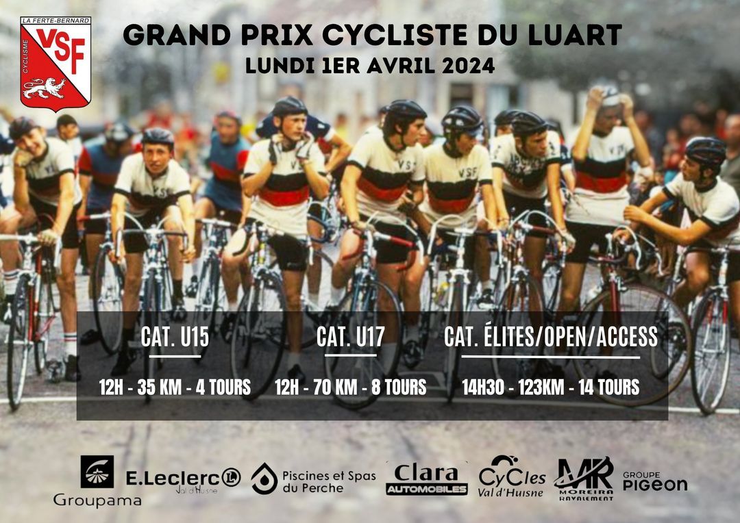Grand Prix du Luart : Les engagés - Actualité - DirectVelo